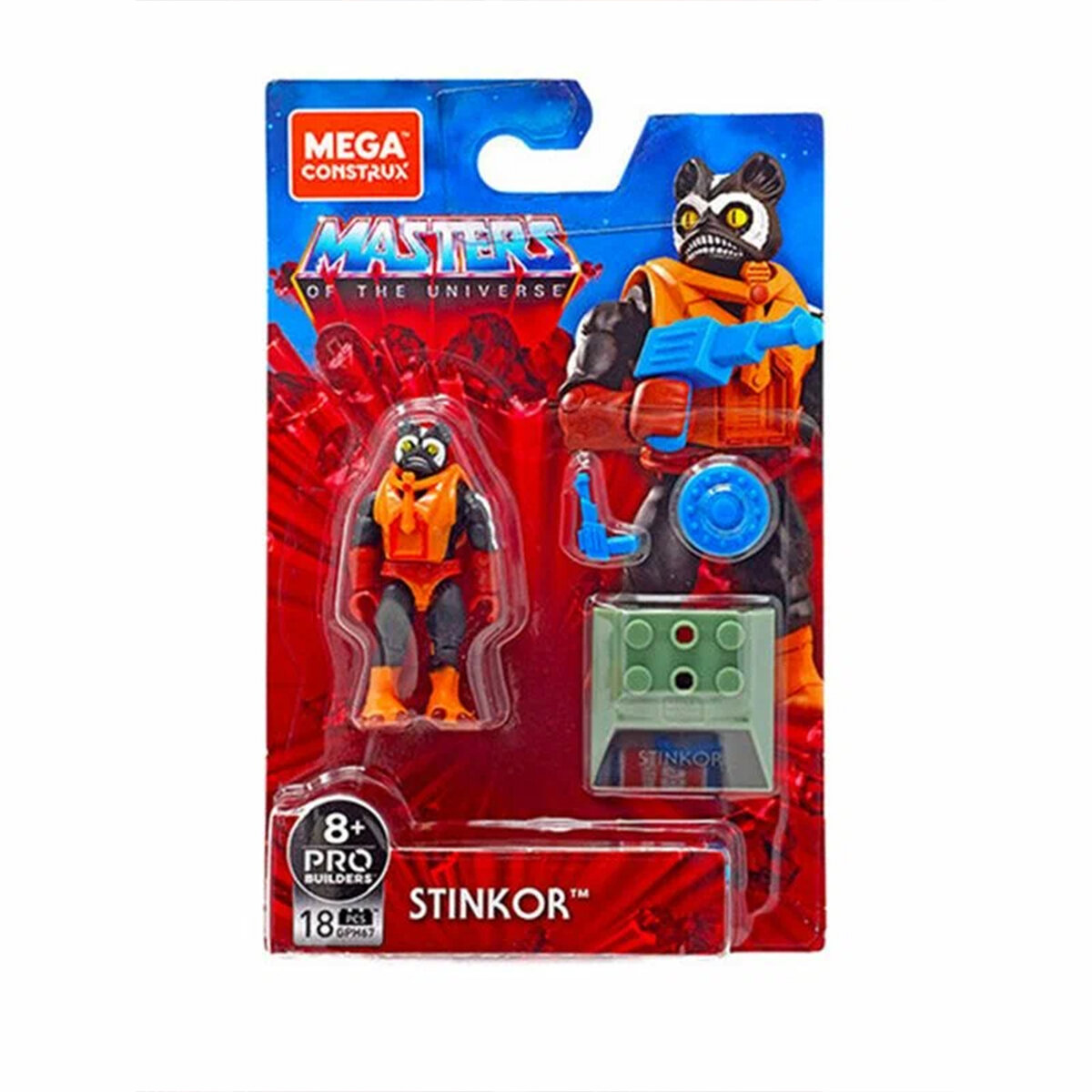 Mega Construx Masters of the Universe Stinkor /Коллекционная модель мини-фигурки, набор детских игрушек для мальчиков