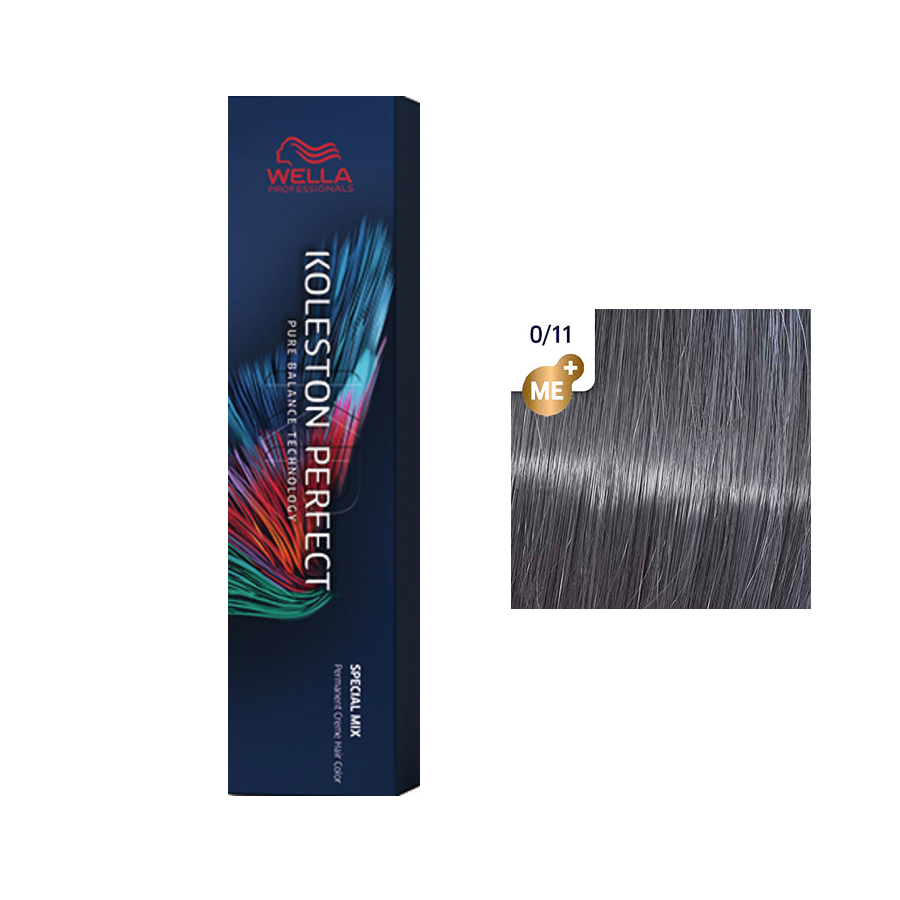 Wella Koleston Perfect ME+ 0/11 - Стойкая краска пепельный интенсивный 60 мл