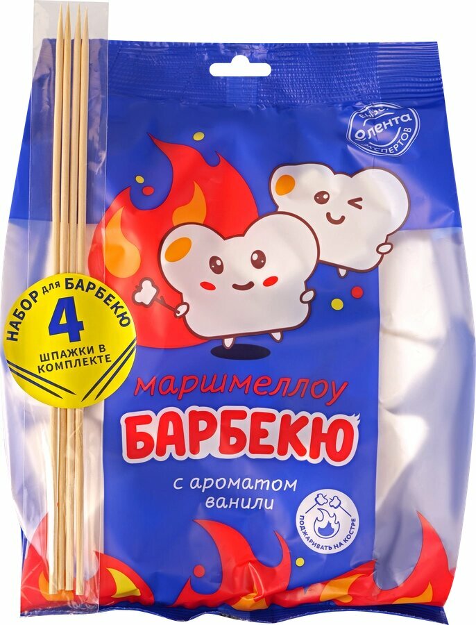 Маршмеллоу лента с ароматом ванили, 200г
