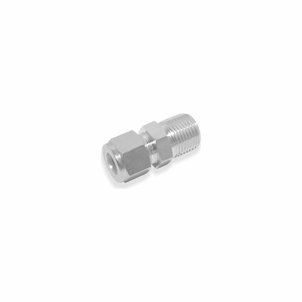Штуцер с наружной резьбой из нержавеющей стали Hy-Lok o.d. 8мм- npt 1/4 CMC-8M-4N