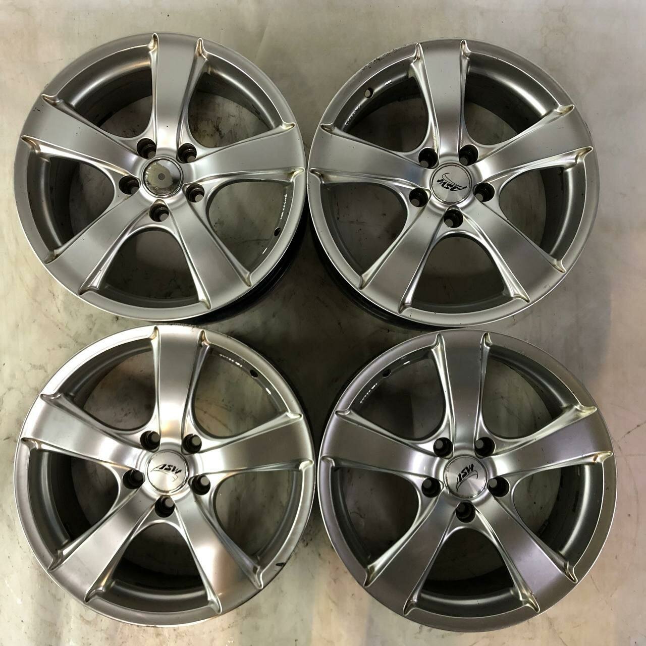 Колесные диски ASW 17x7 PCD 5x114.3 D72.6 ET35 (Реплика)