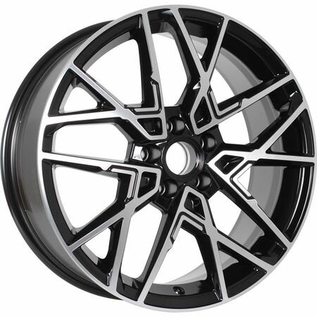 Колесный литой диск КиК Вудроф R18x7 5x114.3 ET45 CB67.1 Almaz_black