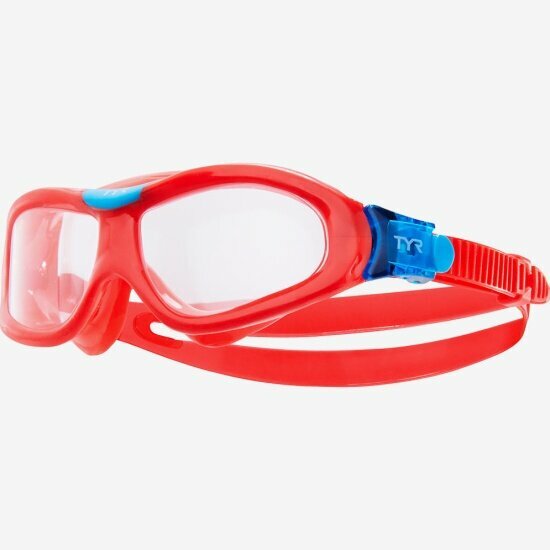 Маска для плавания детская Tyr Orion Swim Mask Kids (O/S, 158 Красный)