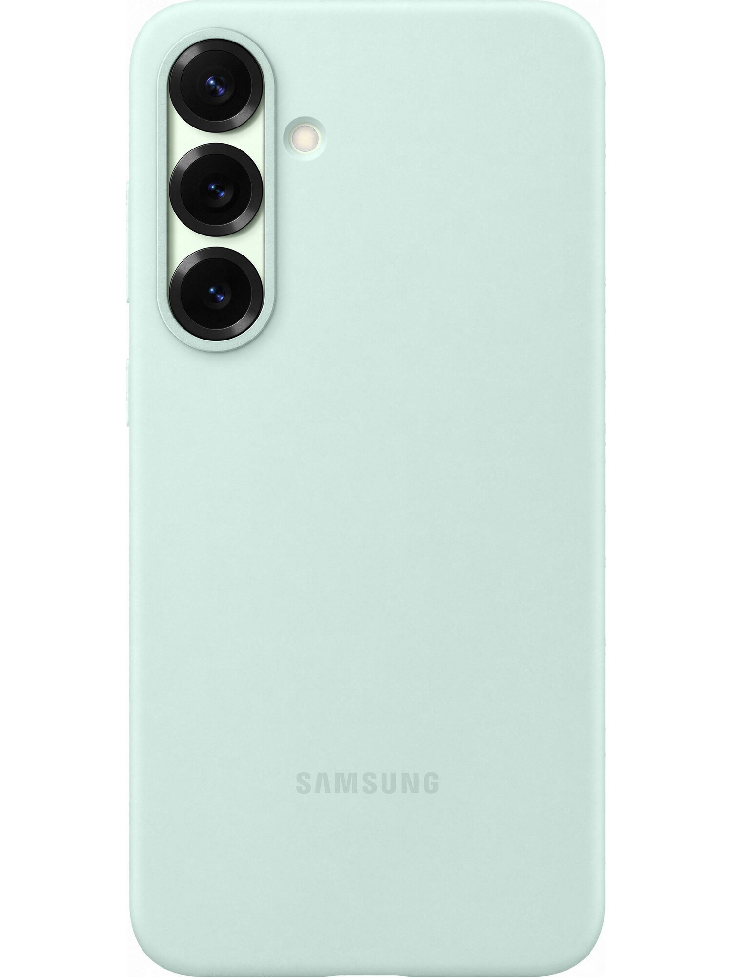 Чехол для смартфона Samsung Silicone Case Galaxy S25+, силикон, мятный