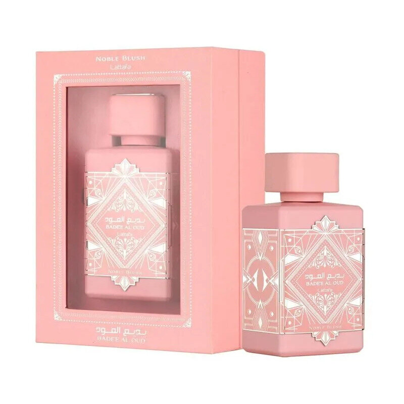Парфюмерная вода для женщин Lattafa Badee Al Oud Noble Blush 100 мл / Духи Латтафа Бади Аль Уд Нобл Блаш