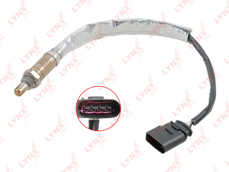 Датчик кислорода LYNXauto DM-2127. Для AUDI Ауди A3 8L 1.6 96-03, SKODA Шкода Octavia(Октавия) 1.6 97-07, VW Фольксваген Golf(Гольф) IV 1.6 97-04