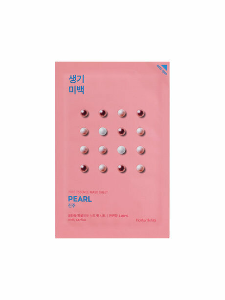 HOLIKA HOLIKA Маска тканевая для лица Pure Essence Mask Sheet Pearl, 20 мл