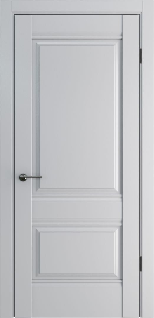 ДП-51(глухая) серебристо серый 600x1900 в комплекте коробка 2,5 наличник 5шт.