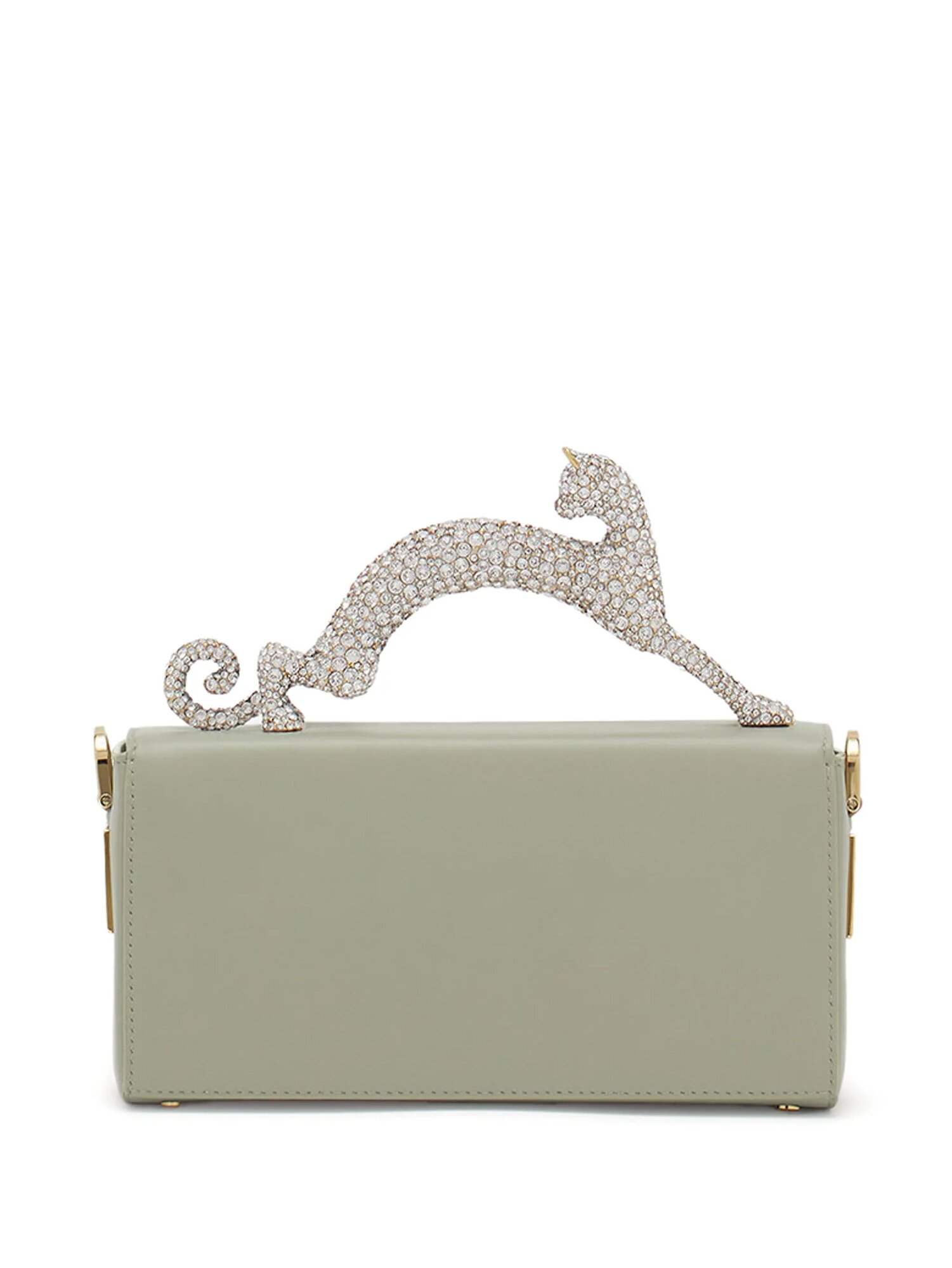 Сумка Lanvin Pencil Cat, green — фото 1
