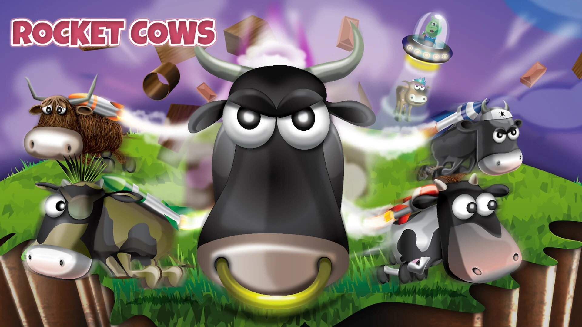 Игра Rocket Cows для Nintendo Switch - Цифровая версия, США