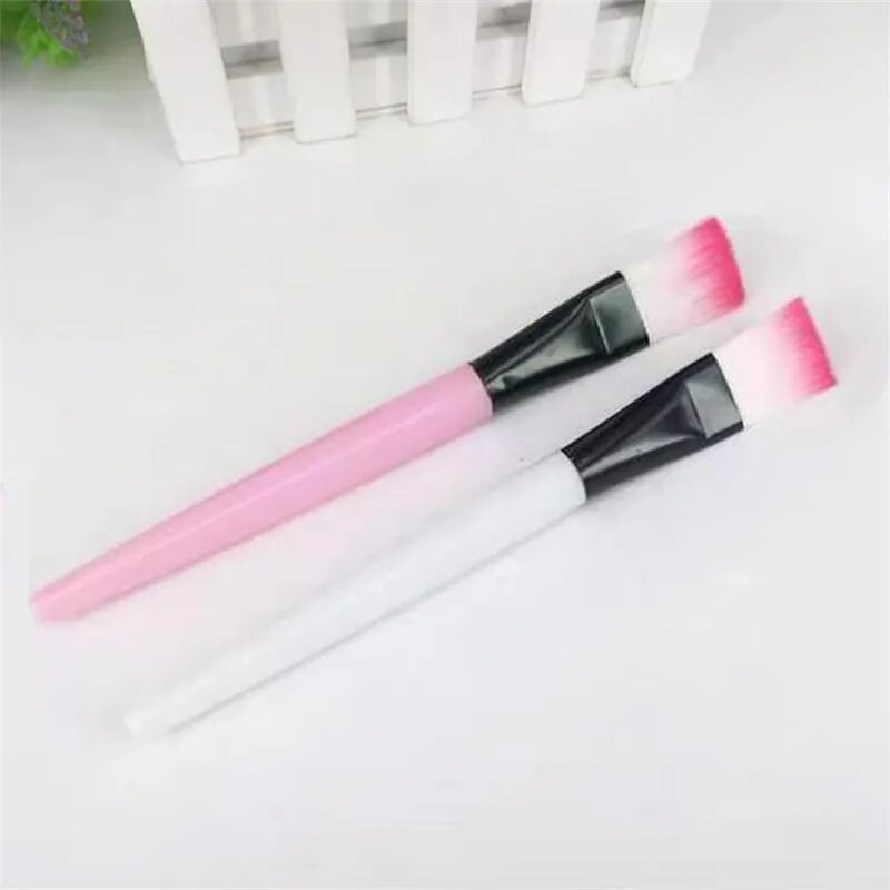 Кисти для макияжа ONEVAN, 2 шт, белые или розовые pink white