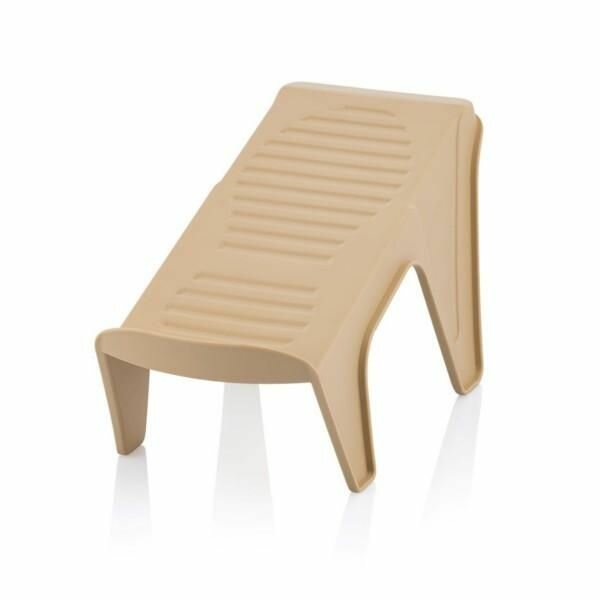 Подставка для обуви Дунья Догуш Пластик одинарная, для компактного хранения, коричневая