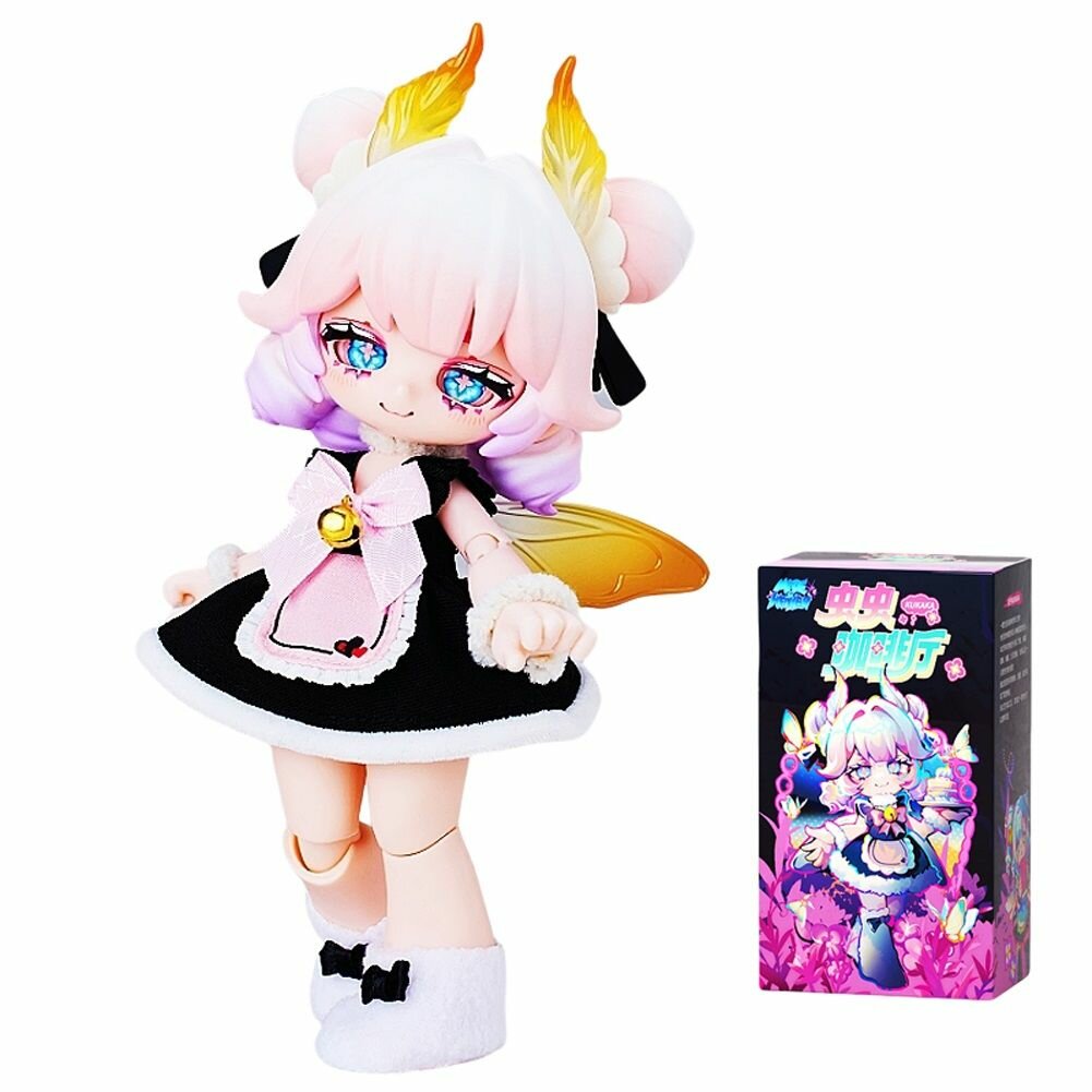 LEI-Doll Кукла BJD 1/12 шарнирная (Kawaii Series) аниме с одеждой и аксессуарами. коллекционная. подарок для девочек