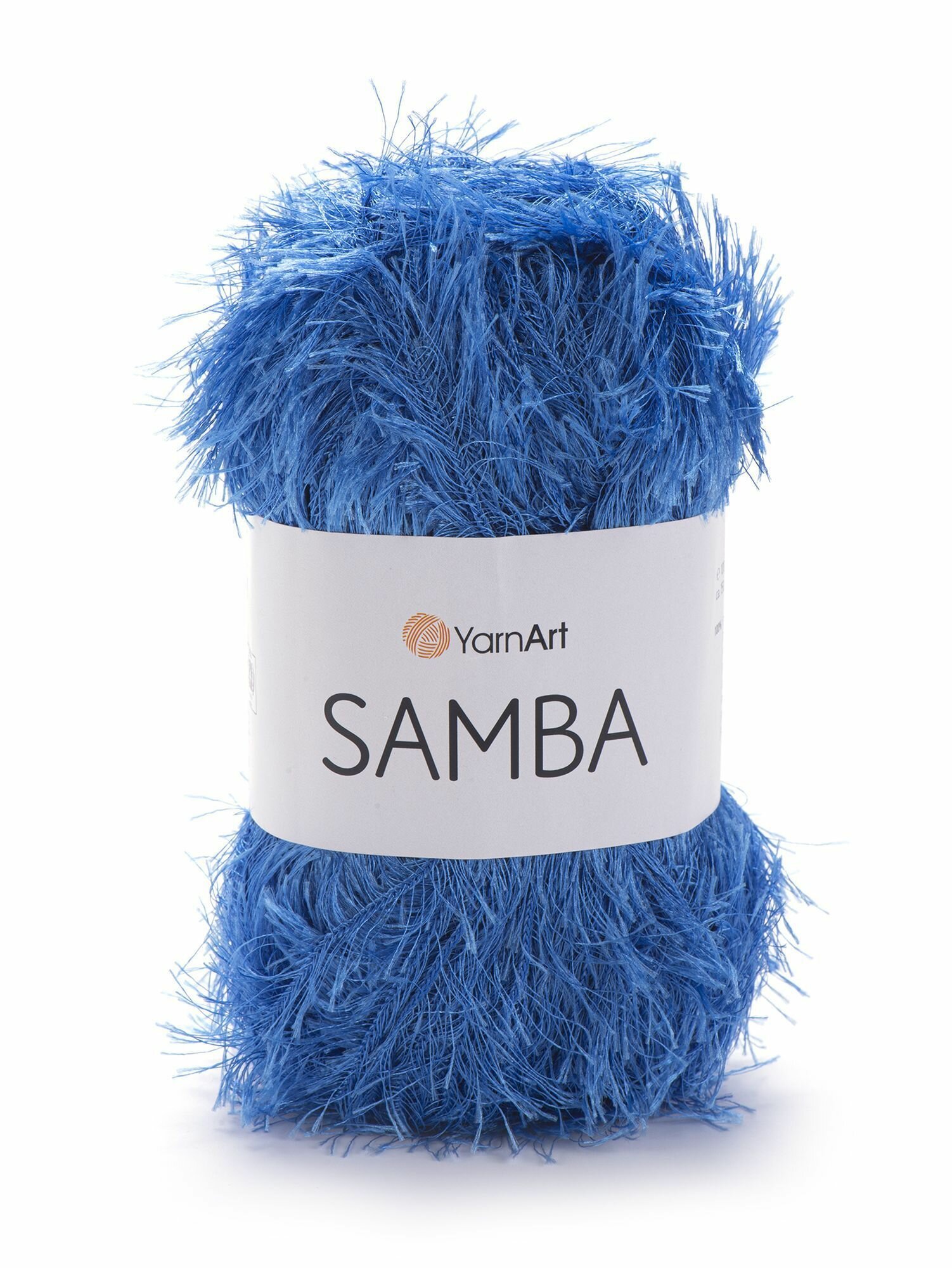 Пряжа SAMBA (YarnArt), синий - 40, 100% полиэстер, 5 мотков, 100 г, 150 м.