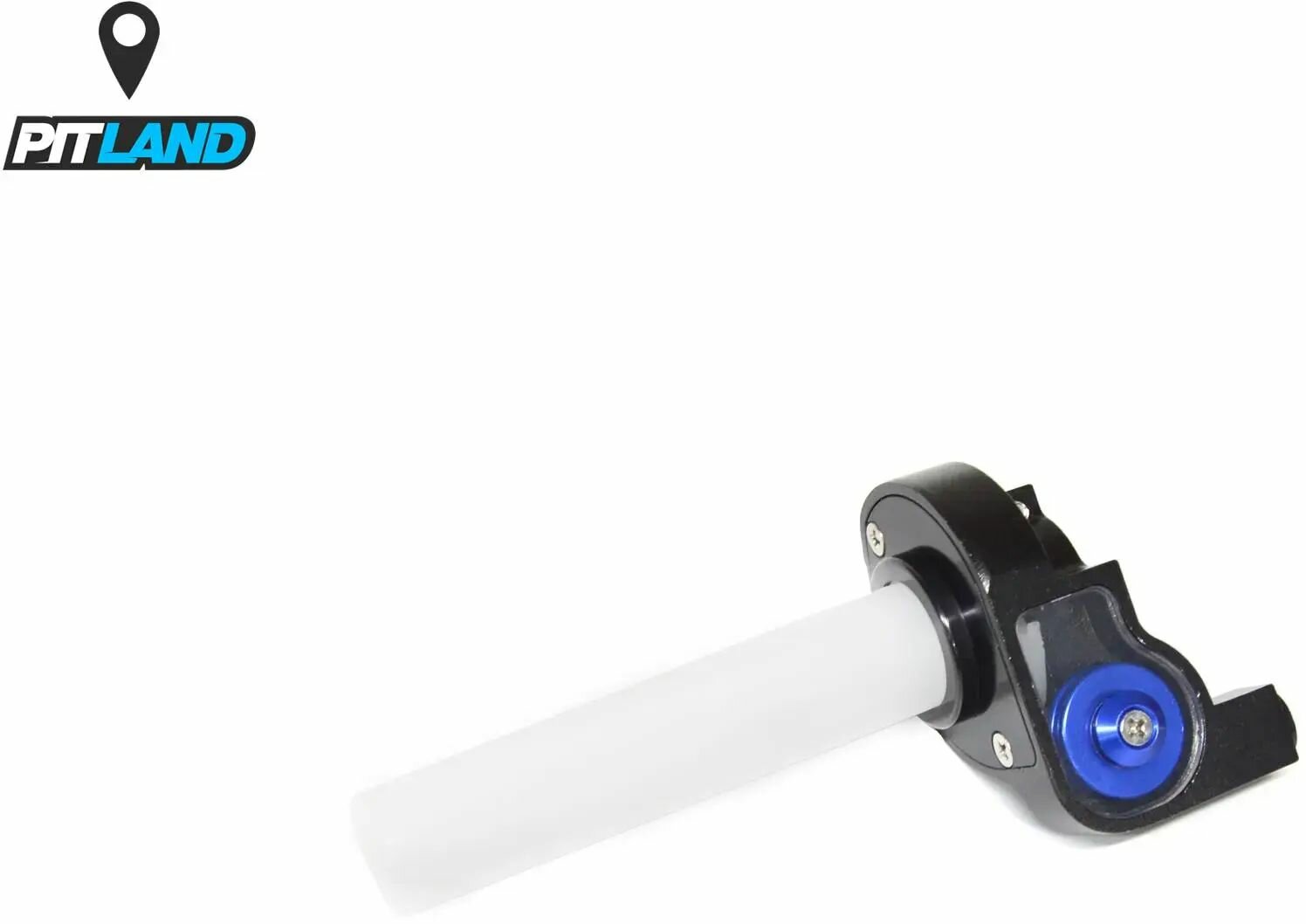 Ручка газа в сборе (с роликом) на мотоцикл, питбайк, эндуро.