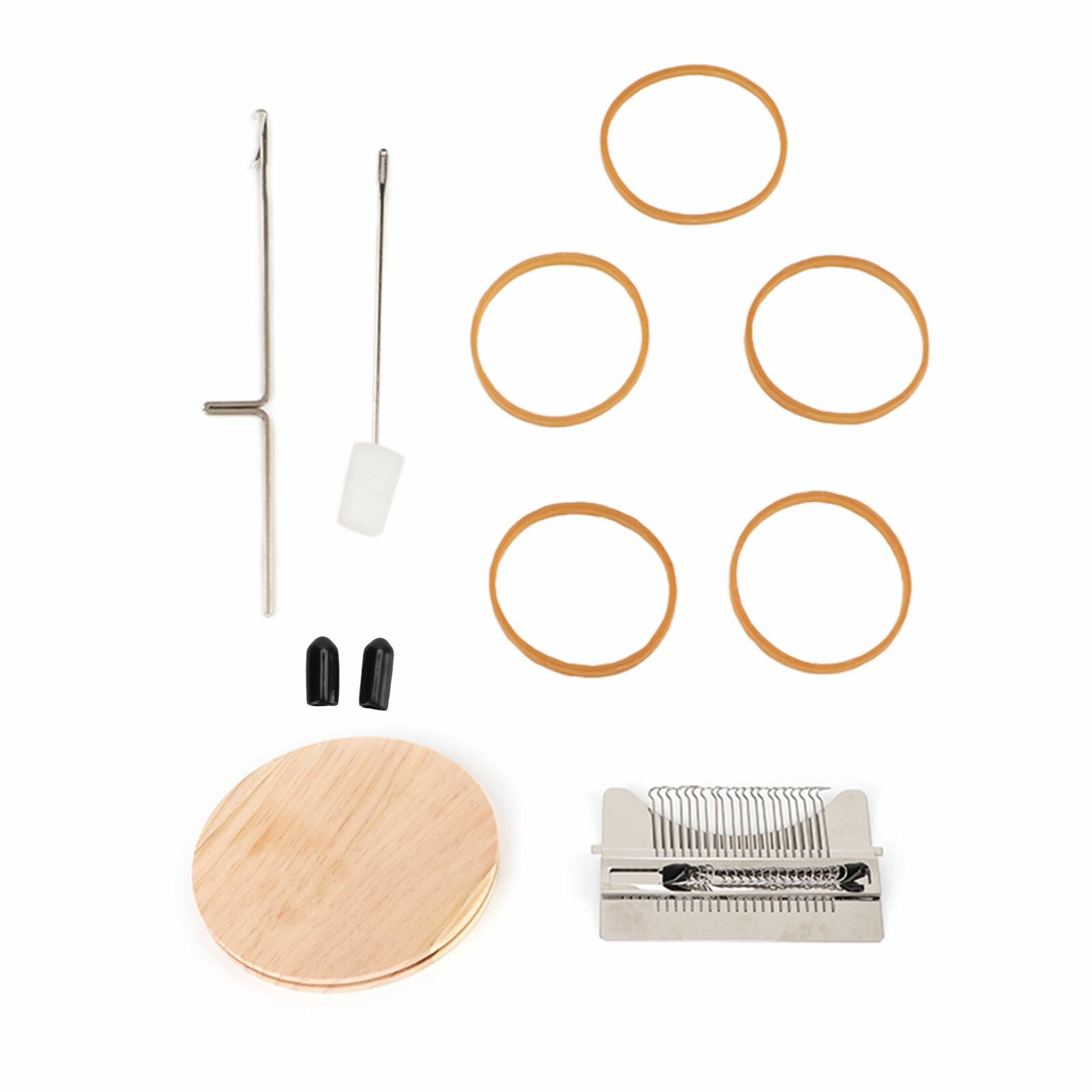 Многофункциональный штопальный станок для ремонта поврежденной одежды, самодельный ткацкий станок с 21 иглой для гобеленов, ковров, шарфов и других изделий ручной работы.