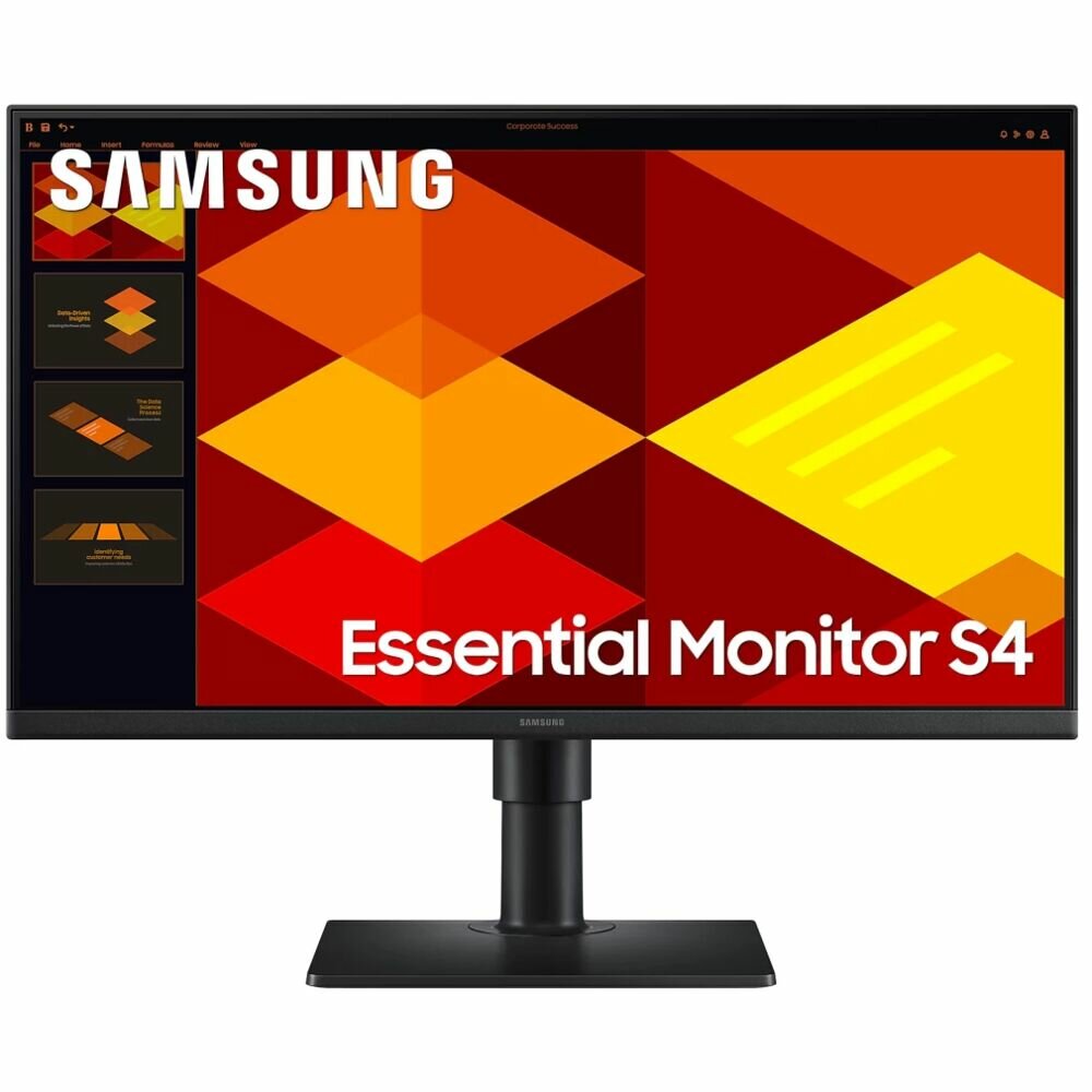 Монитор 24" Samsung Essential S4 S24D400GAI IPS 1920x1080 5ms HDMI