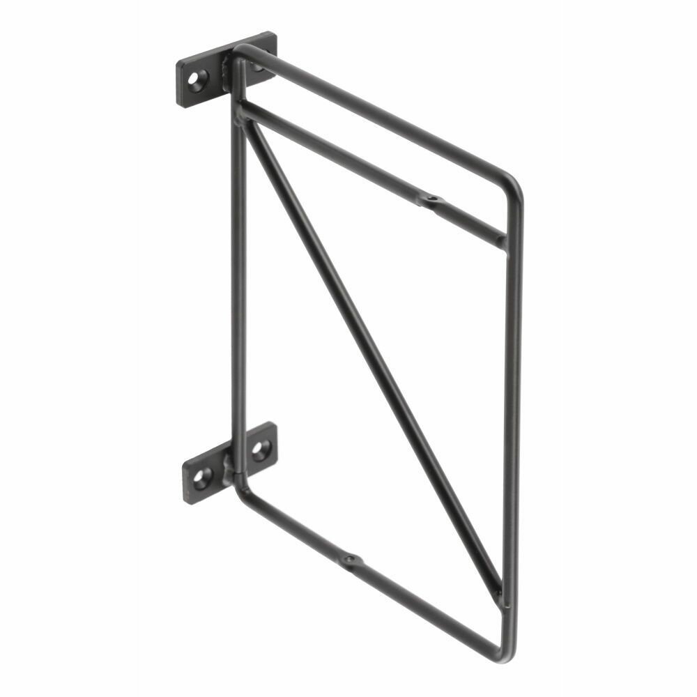 Полкодержатель ROD, 210x160 мм, черный матовый