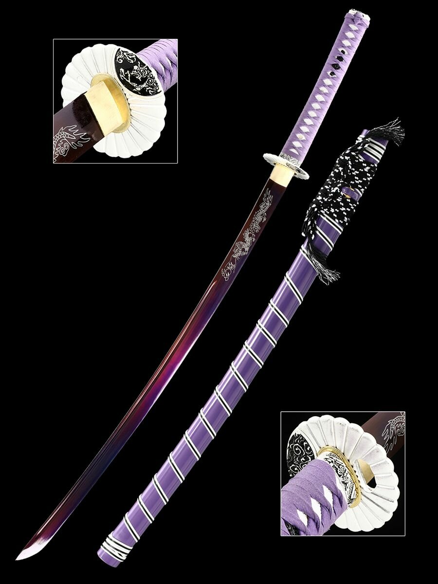 Катана без кронштейна/меч металлический/ сувенирное оружие, Сувениры, предметы коллекционирования