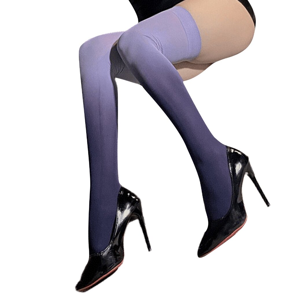 Женские шелковые чулки до бедра, нейлоновые носки, костюмы для косплея на Хэллоуин, подарки