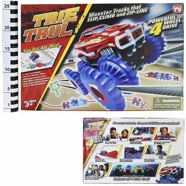 Автотрек веревочный 883 2 машины трюковые+аксес. в кор.