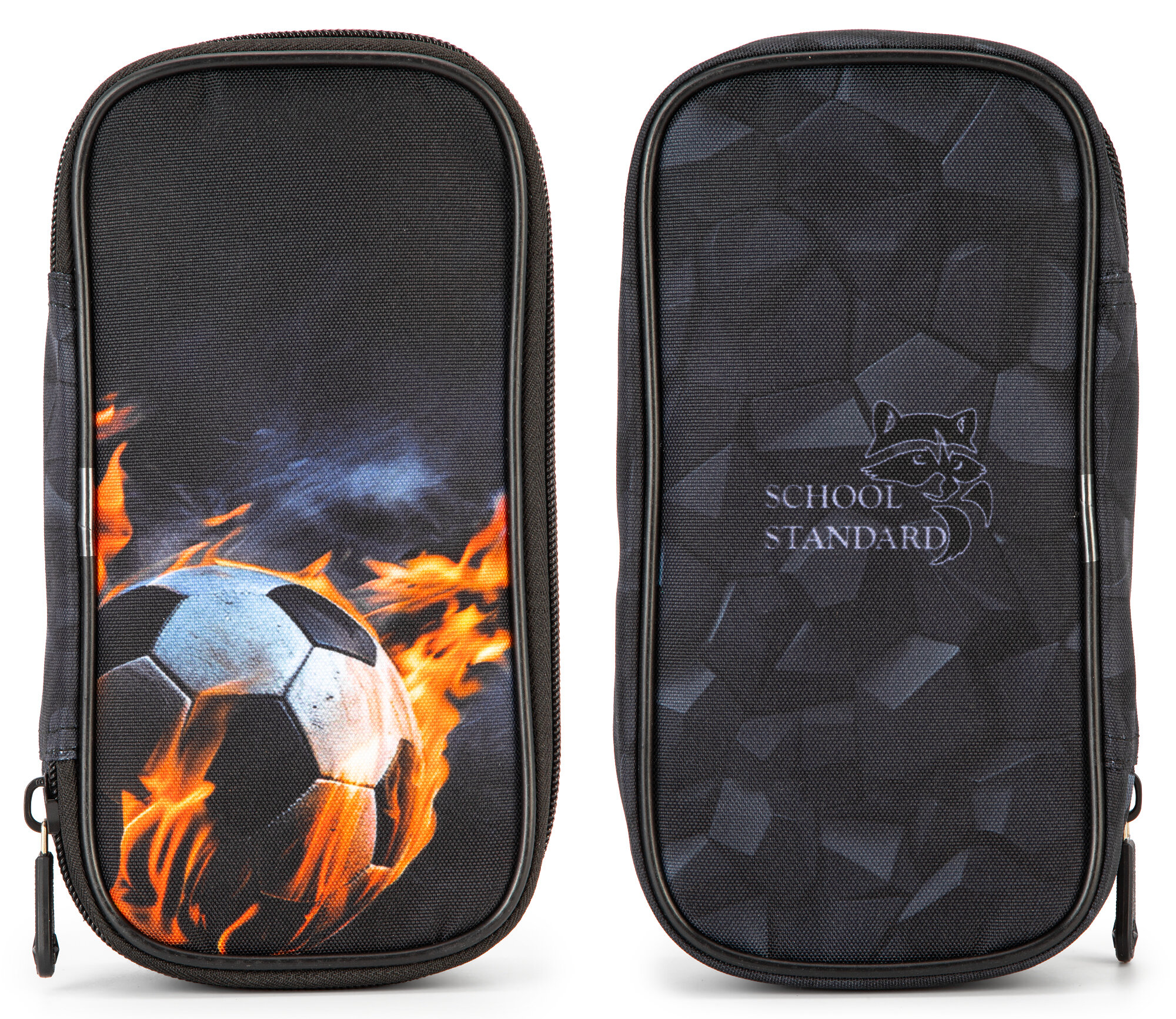 Пенал школьный мягкий без наполнения для мальчика, School Standard (Скул Стандарт), размер 23х12х6 см