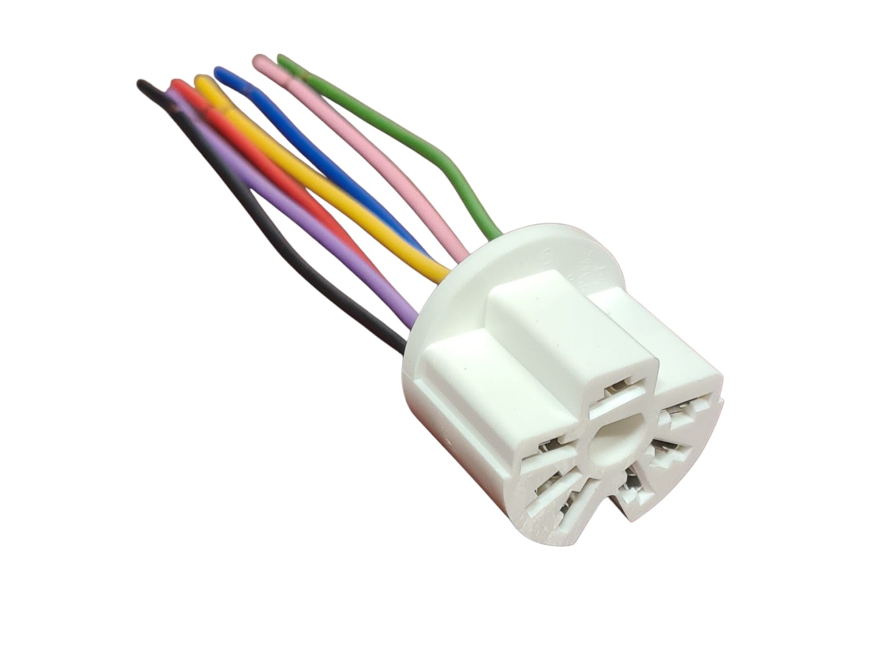 Колодка соединительная переключателя отопителя, кондиционера ВАЗ 2108-2112 (в сборе с проводом) арт.9037СБ