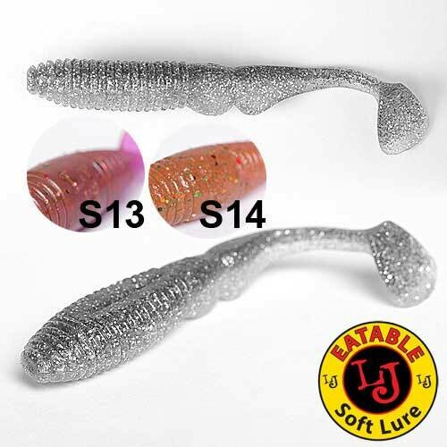 Приманки рыболовные силиконовые виброхвосты съедобные lucky john Pro Series MISTER GREEDY 3.0in (07.60)/S14 7шт. набор снастей для зимней и летней рыбалки резиновые рыбки, искусственные наживки