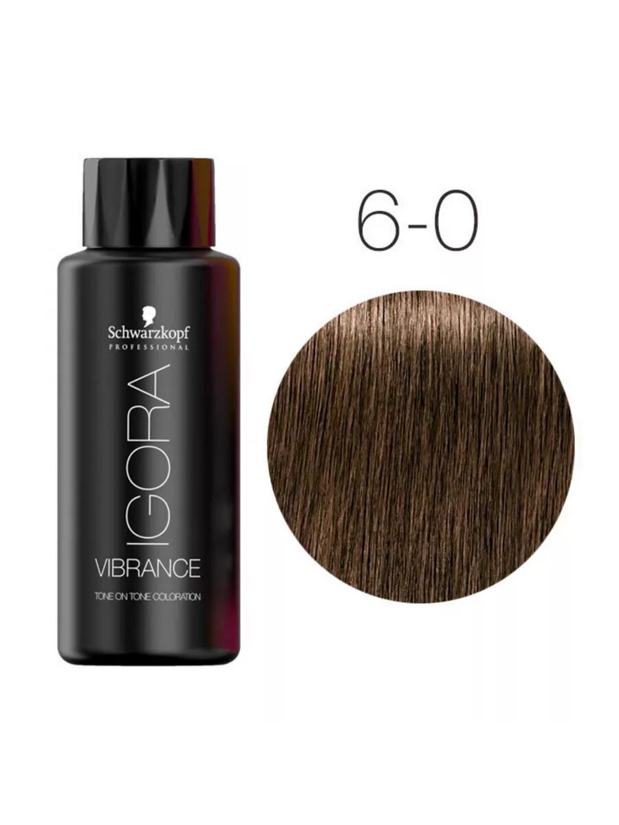 Schwarzkopf IGORA VIBRANCЕ 6-0 Краска для волос 60мл