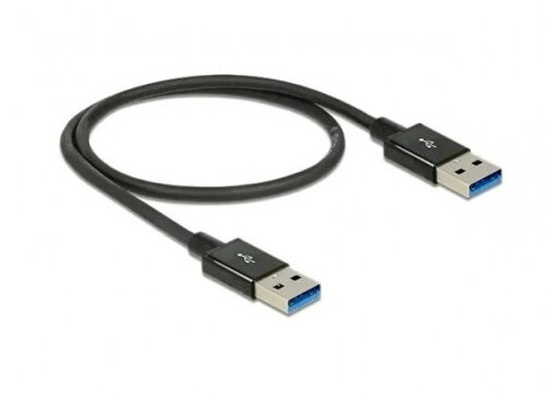 Кабель USB 3.0 Ks-is KS-822-1 USB A(M)-USB A(M) 1м.