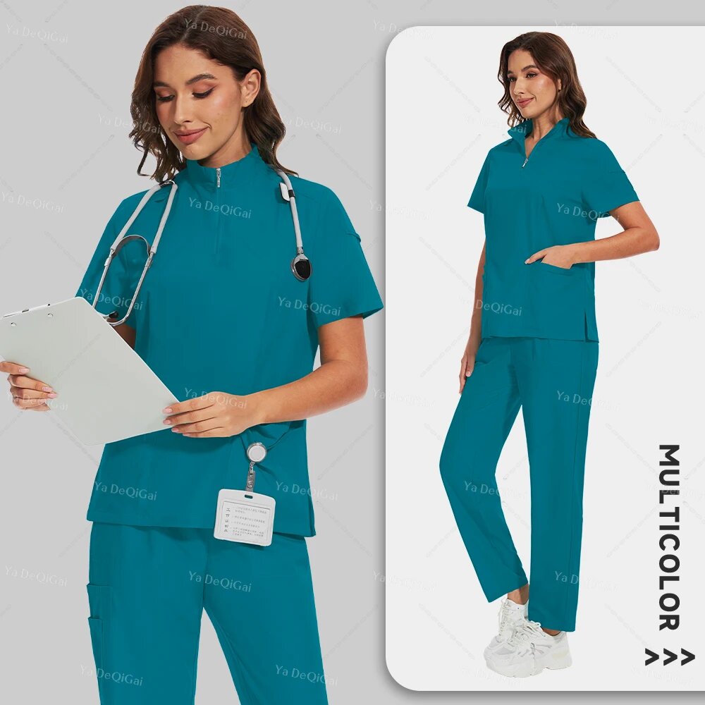 Комплект медицинской одежды Ya DeQiGai XXL, 42108-Lake blue