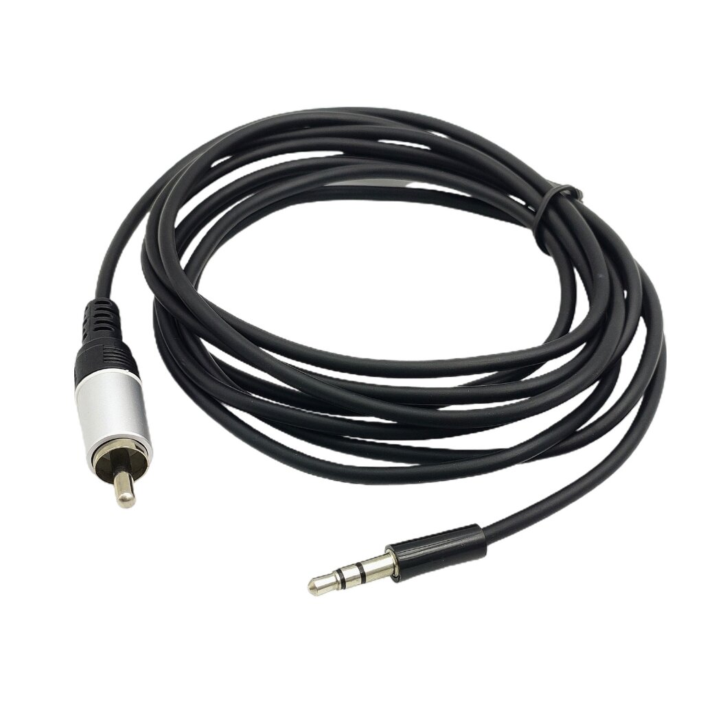 2-метровый 3,5-мм кабель RCA Mono AUX для легкого подключения ваших устройств Простое подключение домашней развлекательной системы