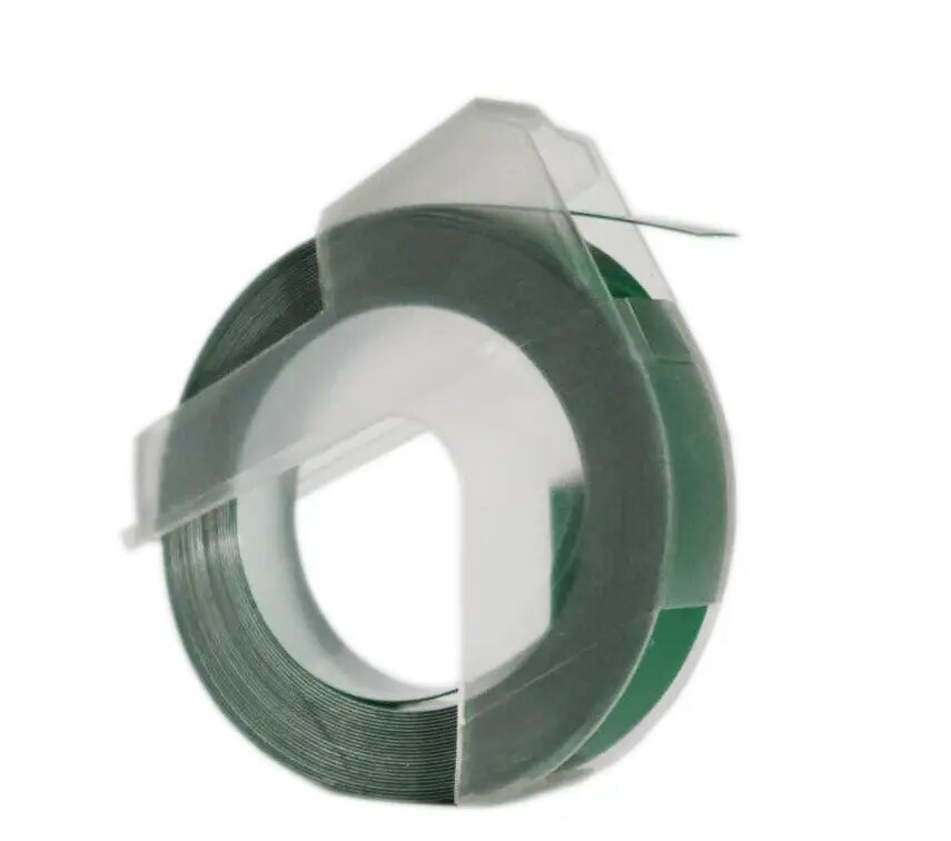 Лента Vell 5238-05 (9 мм x 3 м, зеленая) для Vell Alpha и Dymo Omega ((1 шт).)