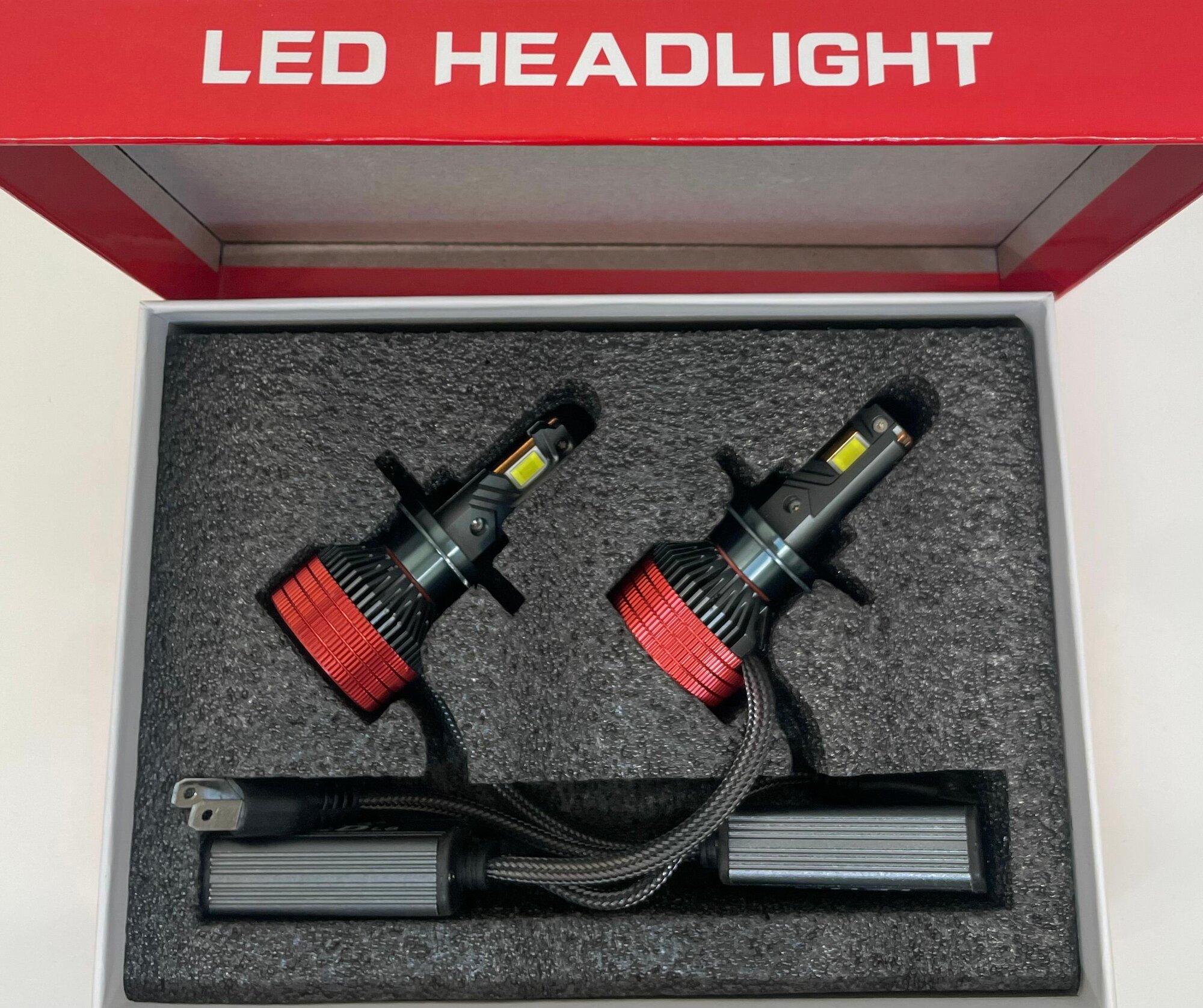 LED лампы цоколь H7, 120W, 12000LM