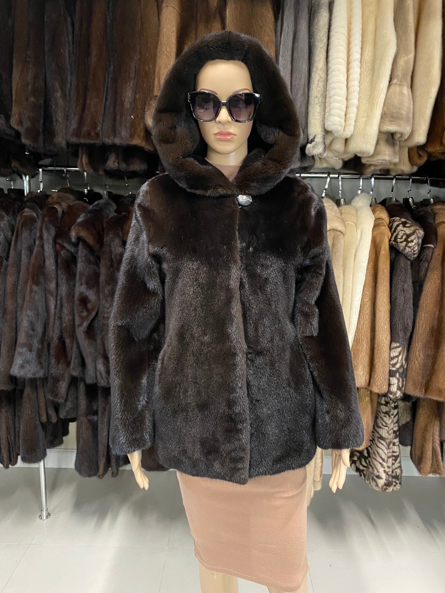 Шуба. Автоледи. Норка. Греция 40-42 р.