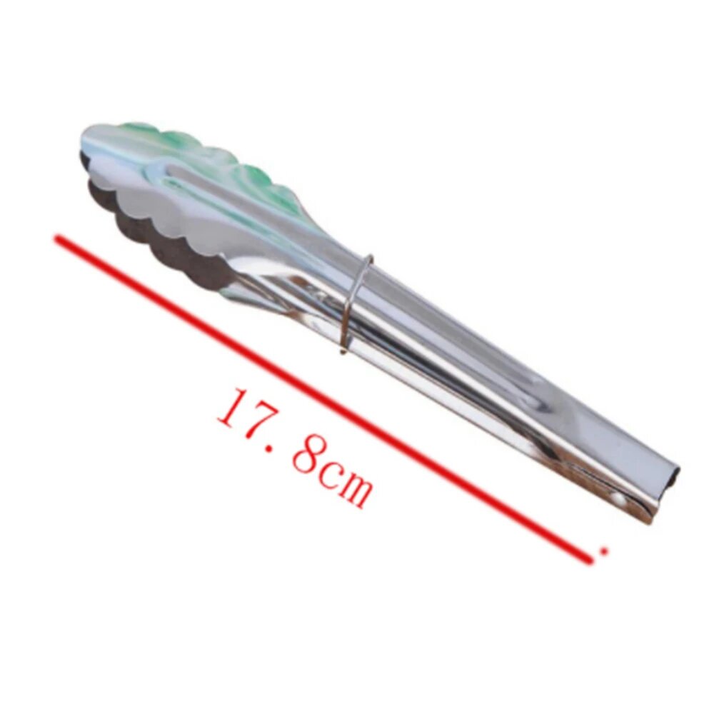 1 шт, щипцы для салата из нержавеющей стали, кухонные щипцы для барбекю, кулинария, сервировочная посуда, щипцы, кухонные аксессуары, инструменты, папка для еды в ресторане