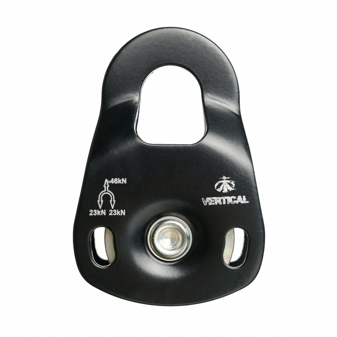 Блок-ролик Вертикаль большой с подшипником 46 кН