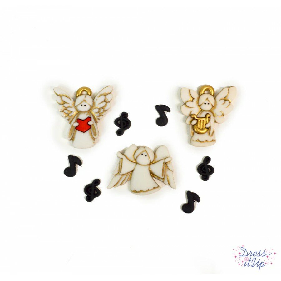 Пуговицы декоративные Хор ангелов