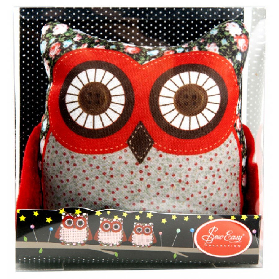 Игольница Большая сова 15 x 15 см* HEMLINE N4280. L
