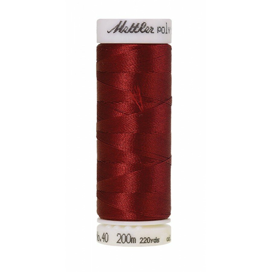 Нить для вышивания, POLY SHEEN METTLER, 200 м 1514 Brick