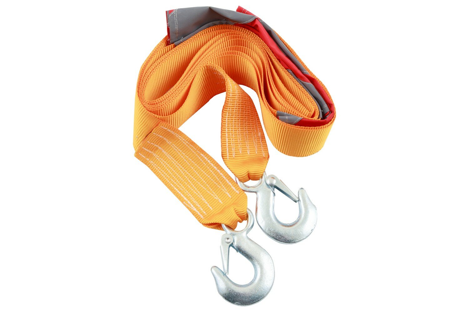 Трос буксировочный 5т с крюками и флажками, длина троса 4,2 м, 2 крюка, 2 флажка (P)