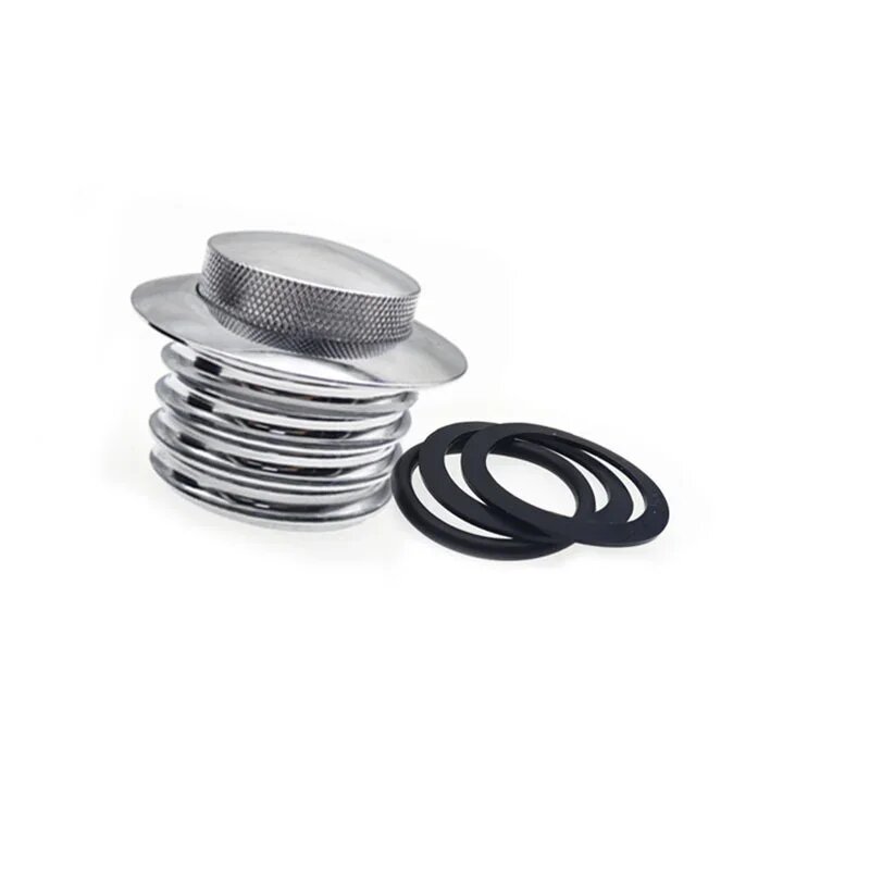 Мотоциклетная всплывающая крышка бензобака, вентилируемая крышка топливного бака для Harley Davidson Touring Road Street Electra Glide Road King Softail Серебряный, Silver