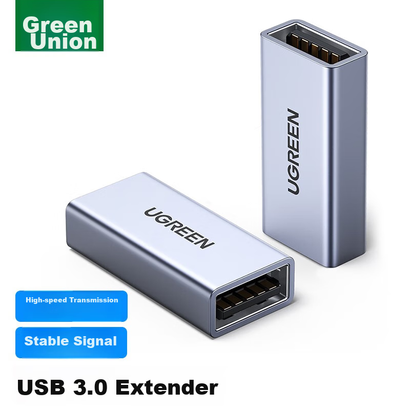 Lulian USB 3.0 Extension Cable, USB Female to Female Adapter, Laptop Extension Docking for Keyboard, Mouse, USB Drive, Printer, 20119