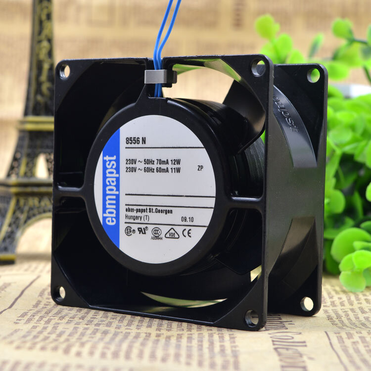 Free Delivery.8556 n AC230V 8 cm ebmpapst 8038 full metal high temperature resistant Вентилятор in Germany