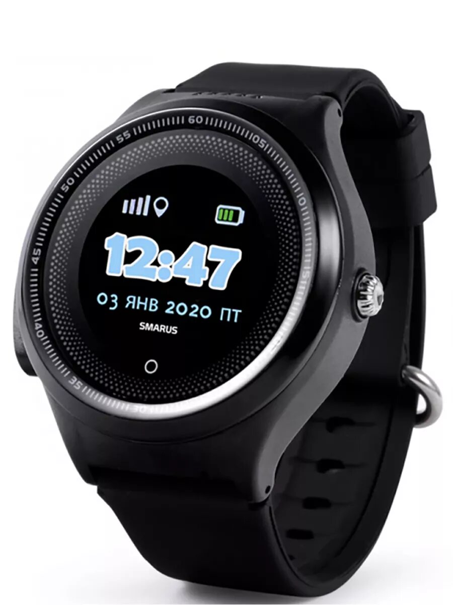 Детские наручные умные смарт часы SMARUS kids K8 (GPS Сим карта Вибро)