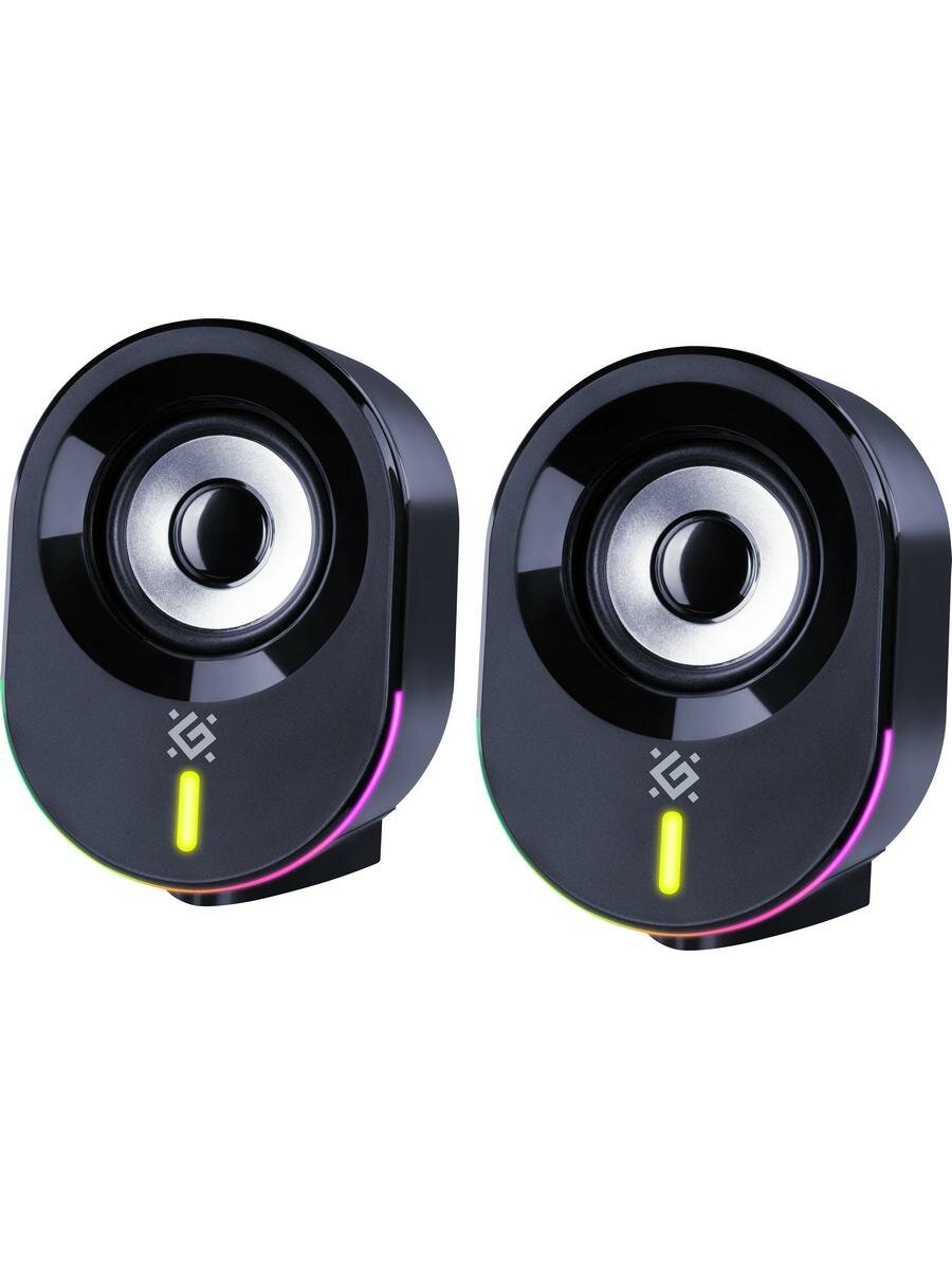 Акустическая система 2.0 DEFENDER Solar 8 (10Вт, Bluetooth, питание от USB) (65938)