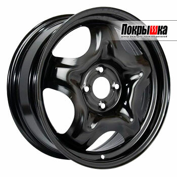 Диски штампованные ТЗСК Lada Vesta 6.5х16/4х100 D60.1 ET50.0, Черный