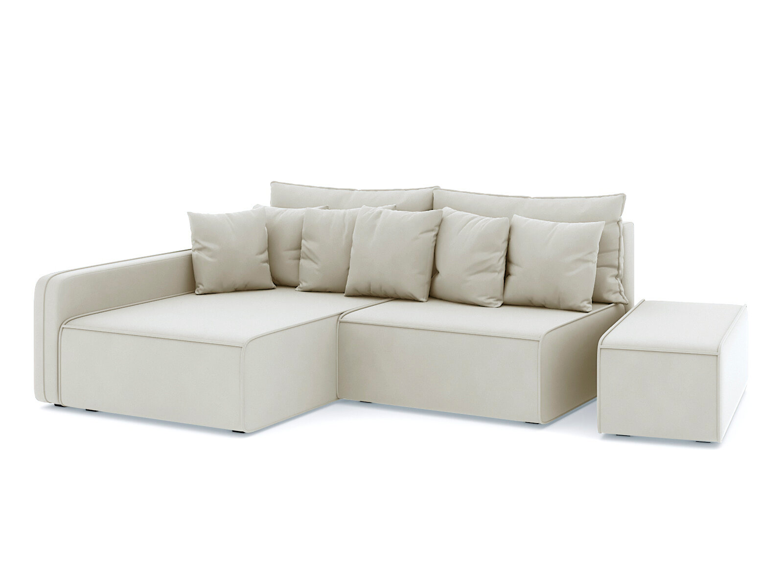 Диван угловой Портленд, Крем