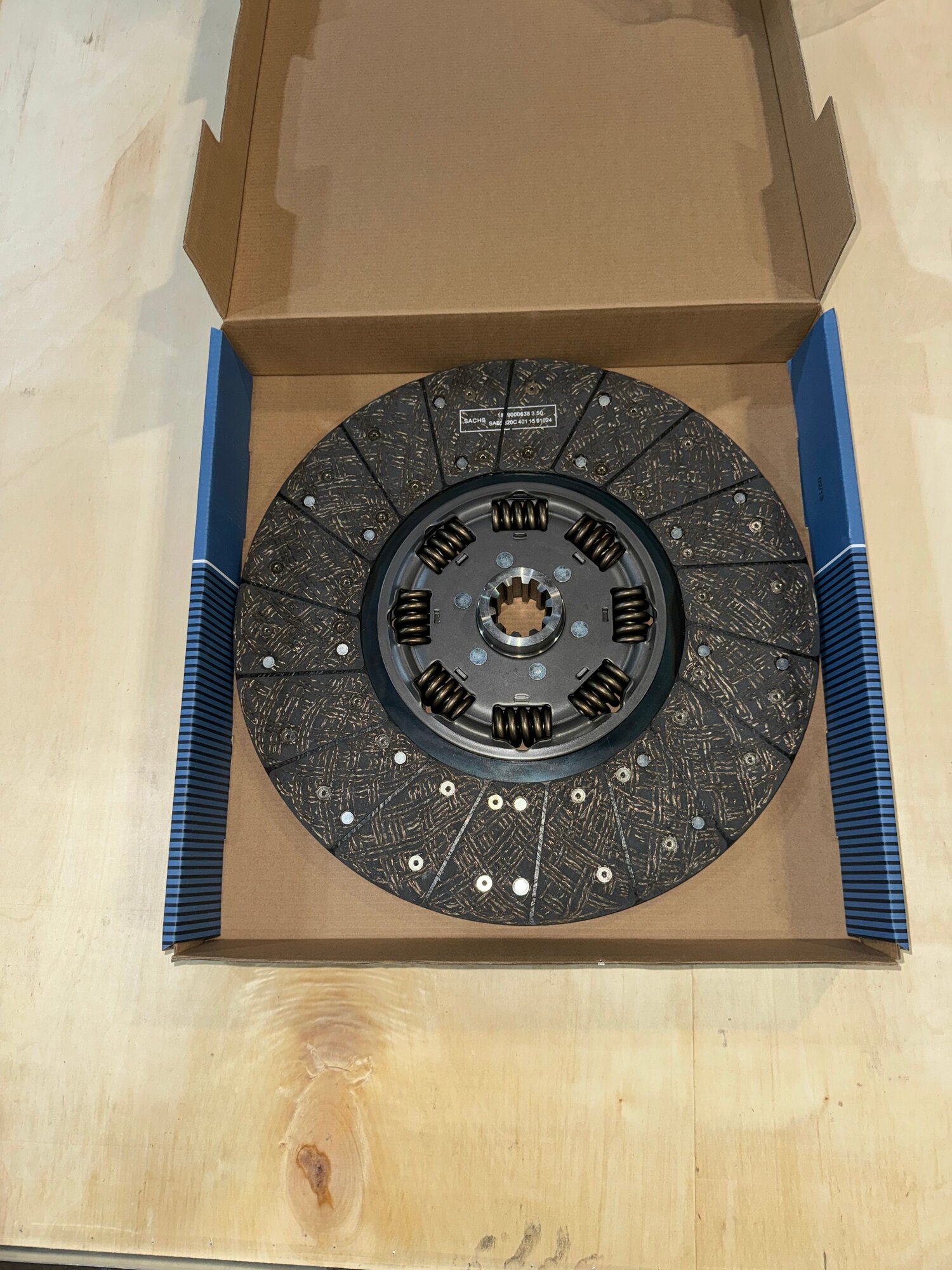 1878 026 241 Диск сцепления ведомый RENAULT, МАЗ, Камаз, Howo, Shaanxi диам.430 мм