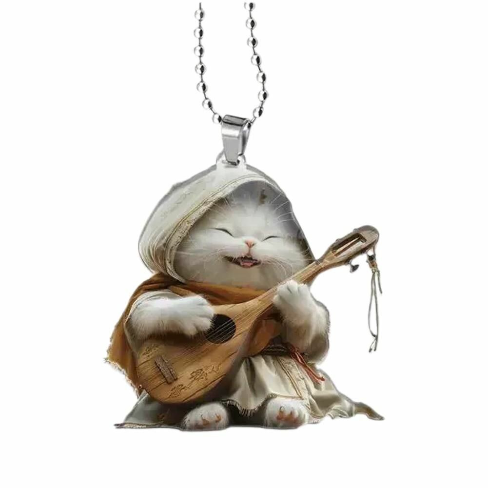 Милая подвеска для автомобиля в виде кошки